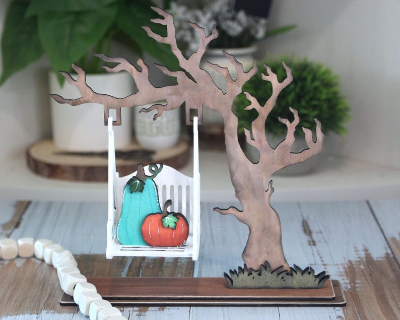 Interchangeable Frog Insert for Tree Swing or Porch Swing, Tiered Tray ...