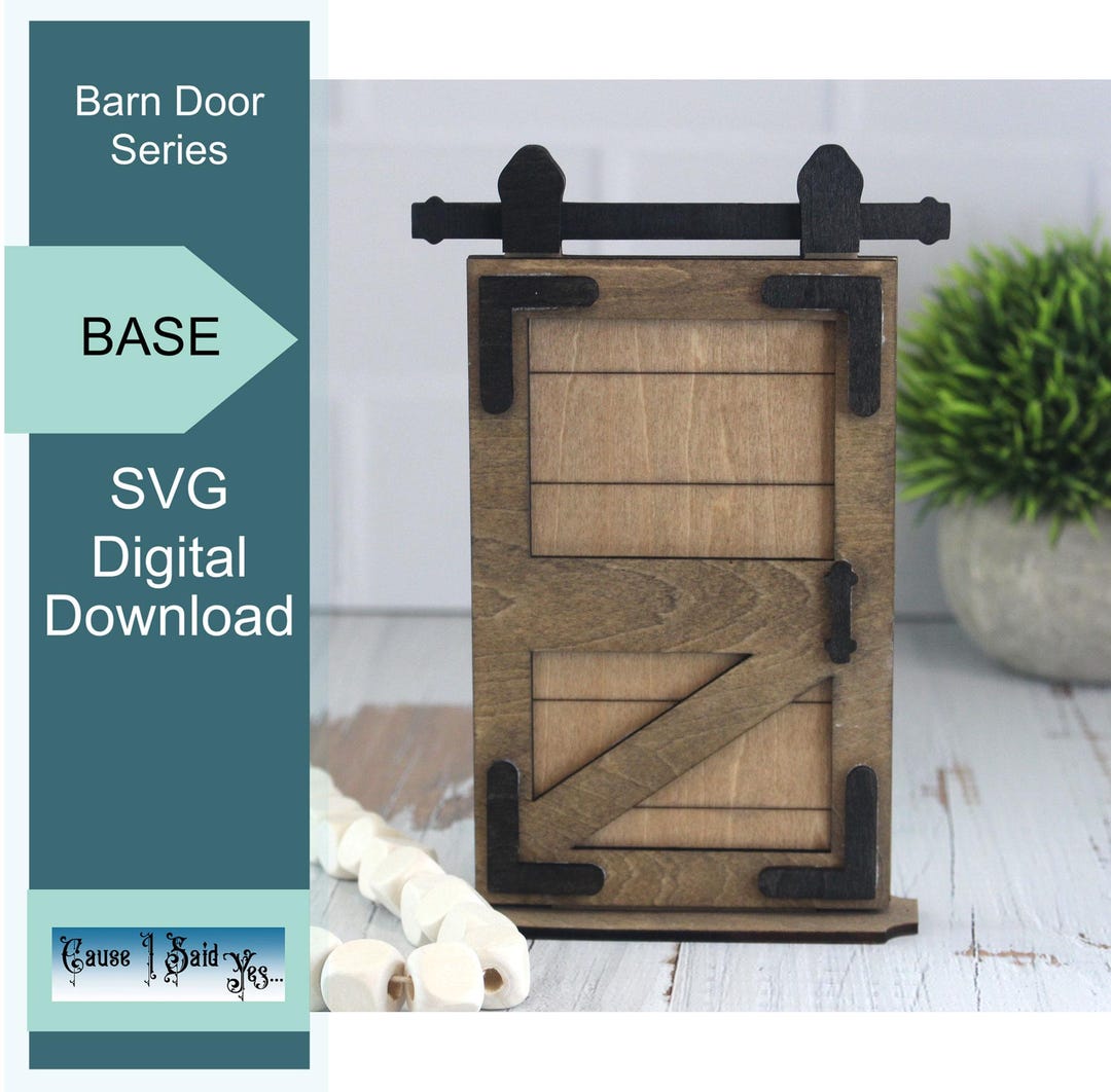 Interchangeable Barn Door for Peekers, Home Decor, Shelf Sitter, Tiered ...