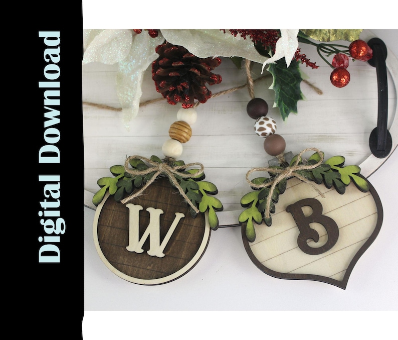 Farmhouse Style Shiplap Ornaments, Christmas Ornament, Digital Download ...