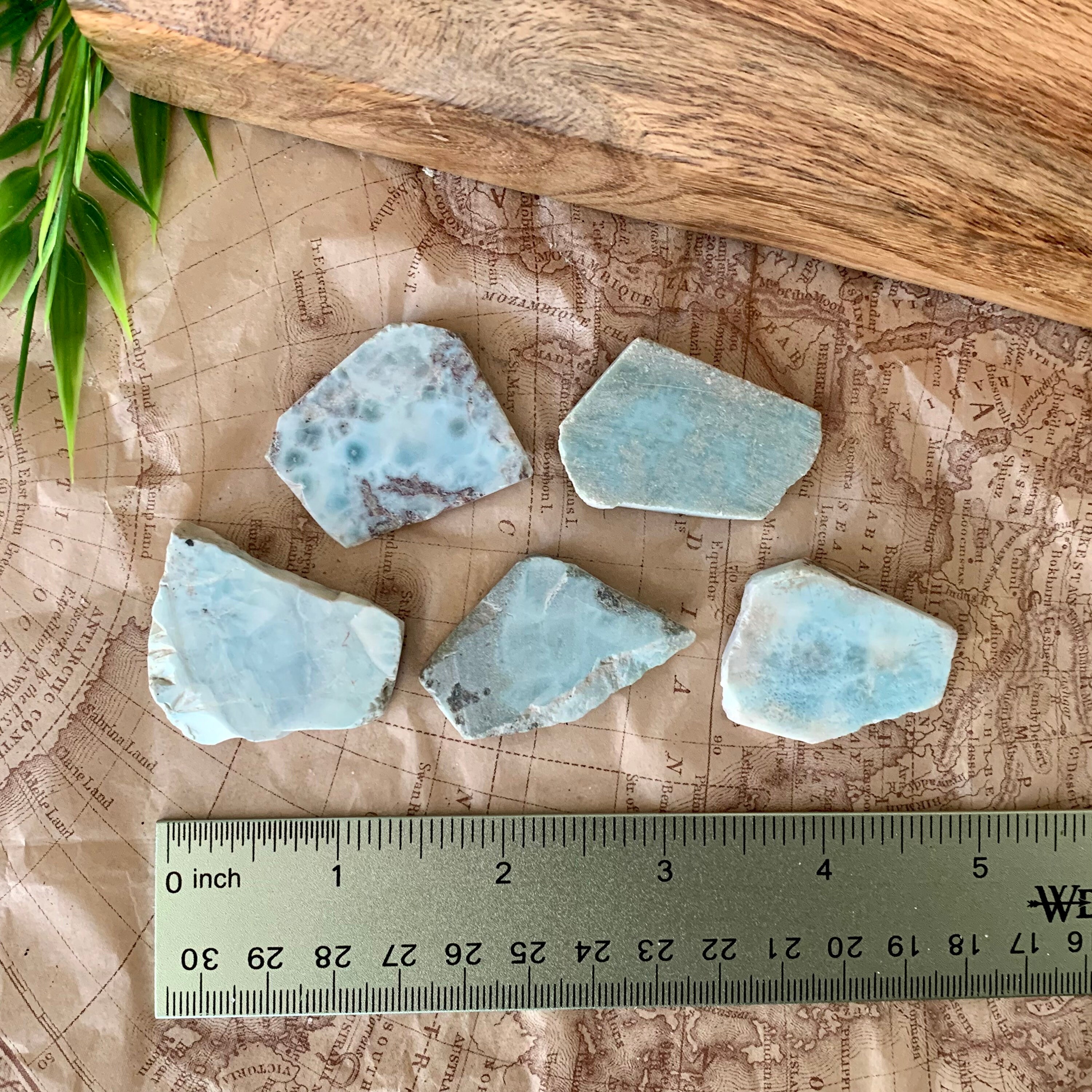 Larimar the Atlantis Stone Natural Slab | Etsy