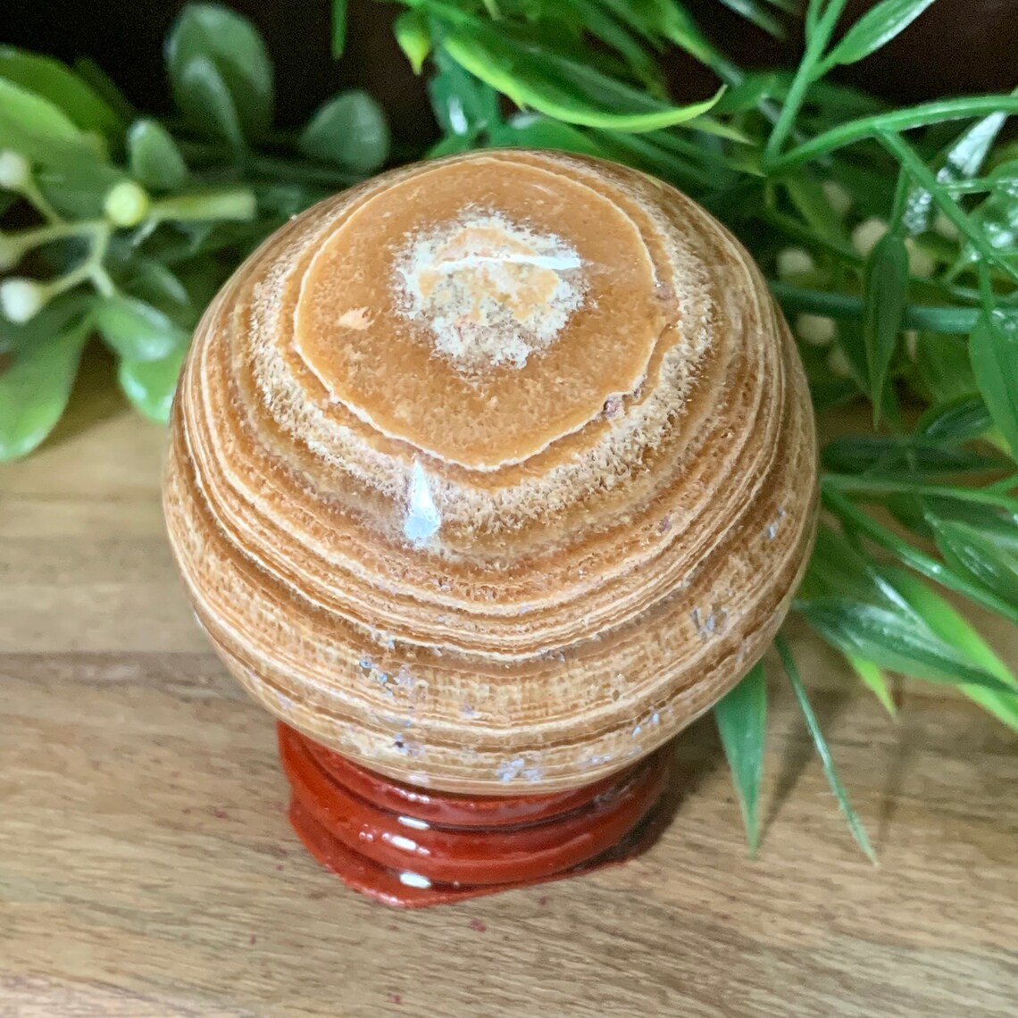 Banded Aragonite Sphere: 6 Ounces - Etsy UK