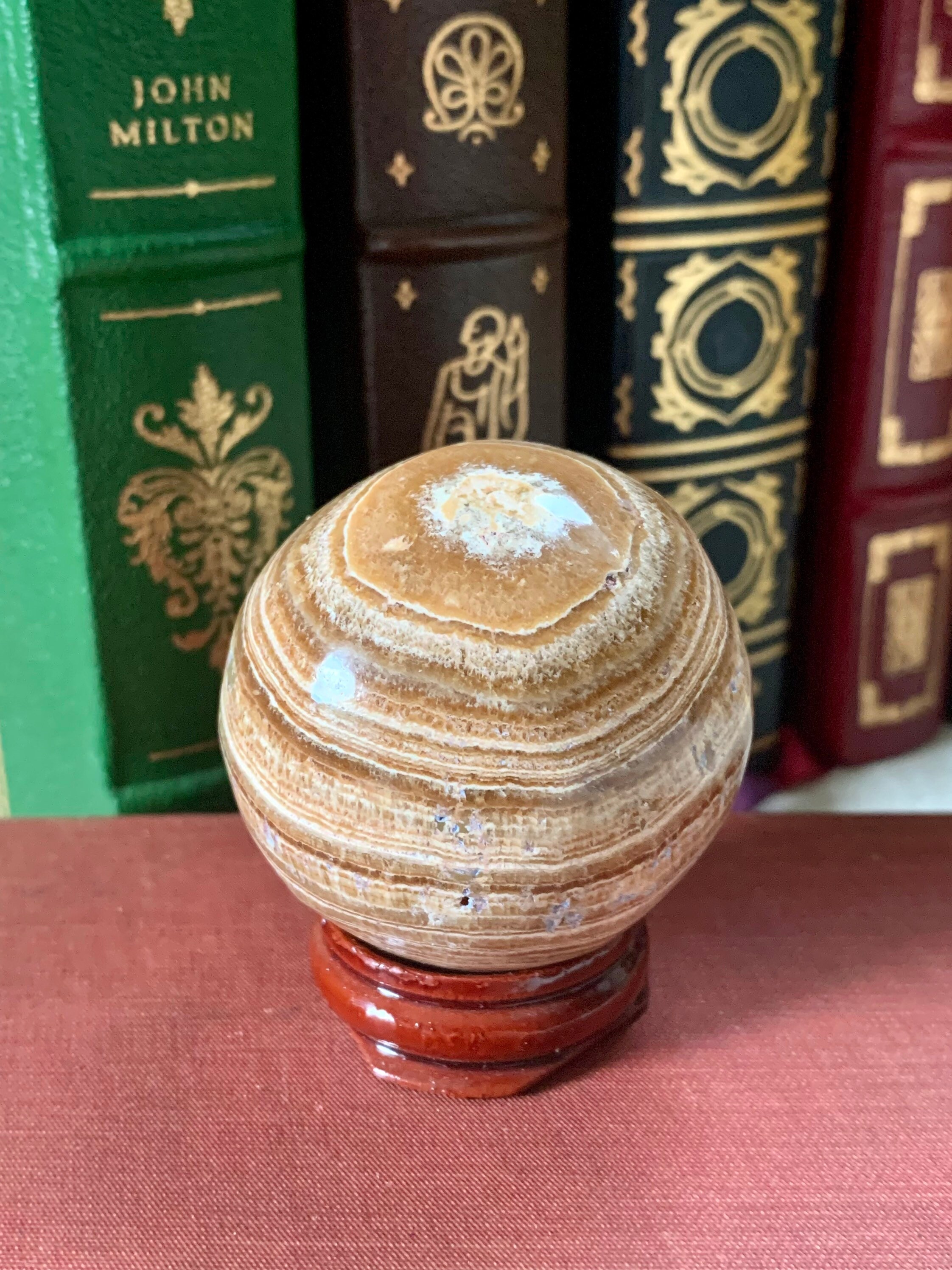 Banded Aragonite Sphere: 6 Ounces - Etsy UK