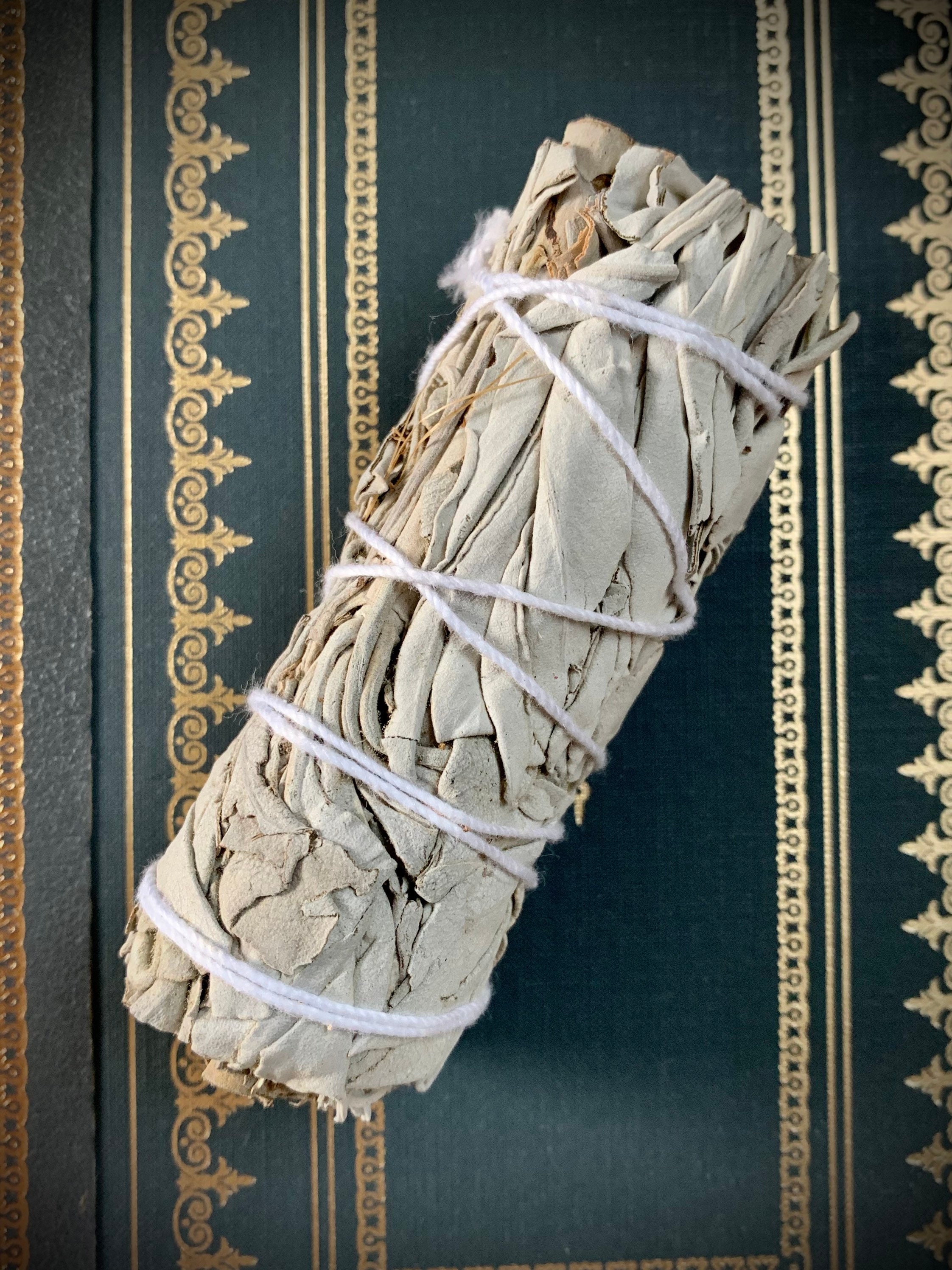 White Sage Bundle: Meditation, Rauchreinigung -- 10 cm lang - Etsy.de