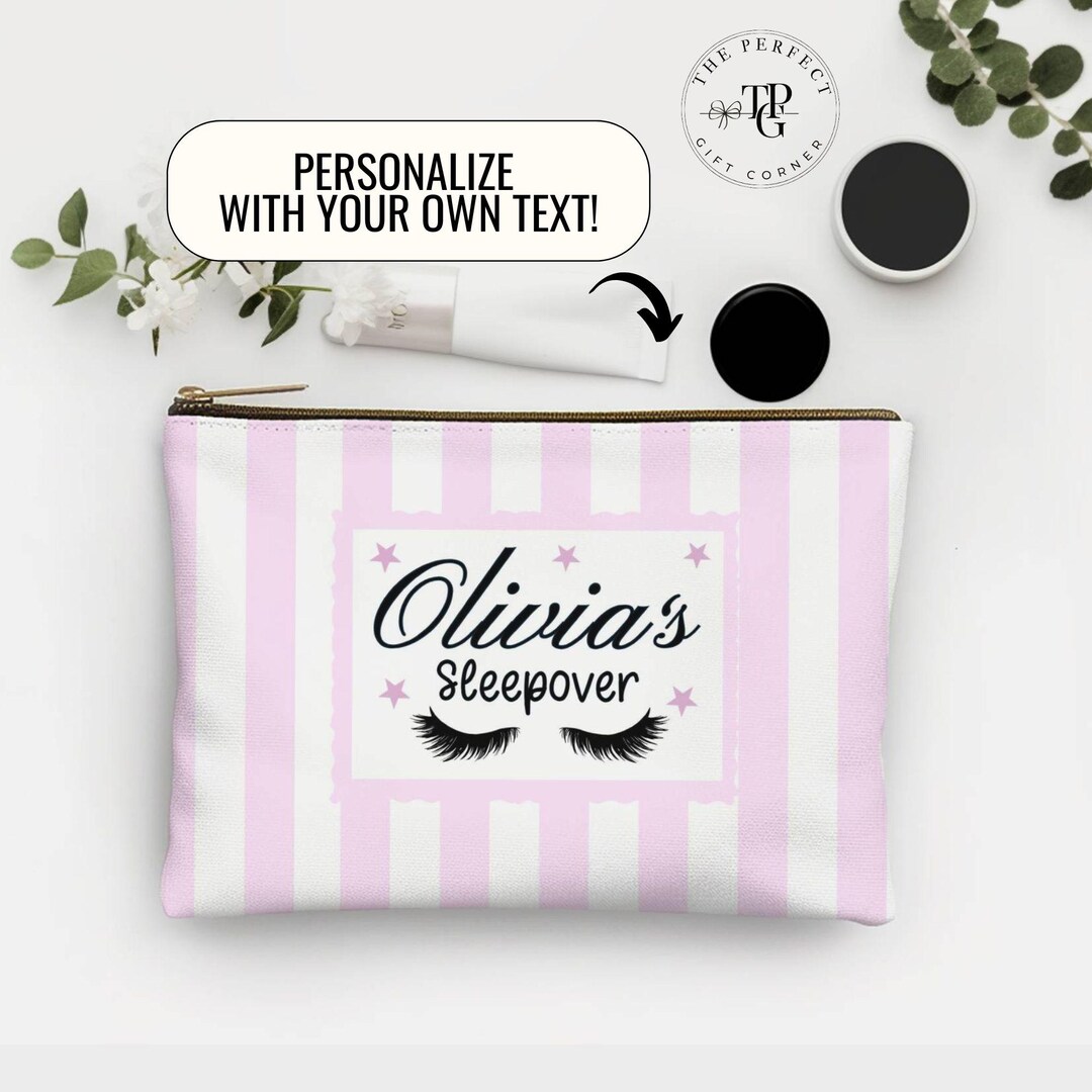 Sleepover Swag Bag Sleepover Birthday Party Favor Sleepover Party ...