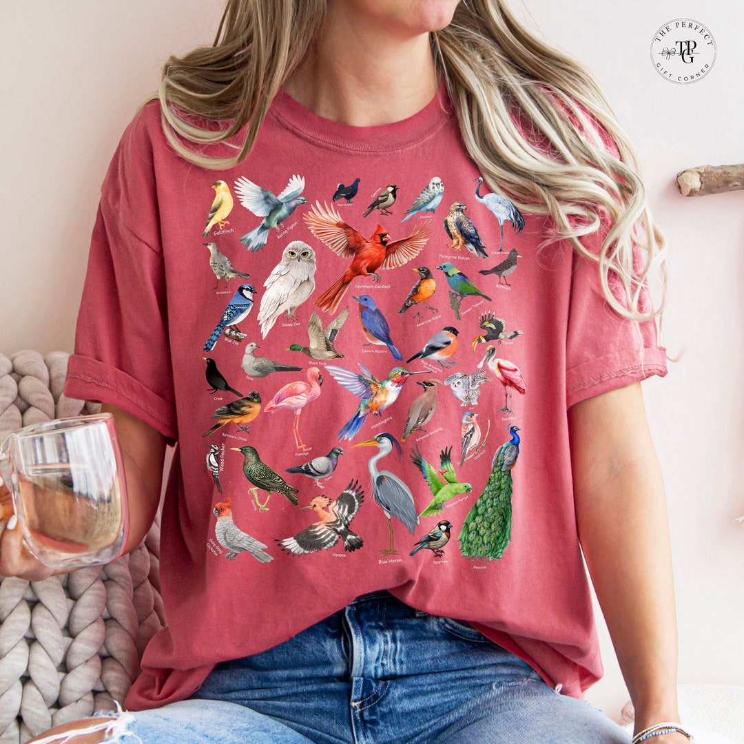 Bird Gift Bird Shirt Bird Watching Gift Birdwatcher Shirt Bird Lover ...