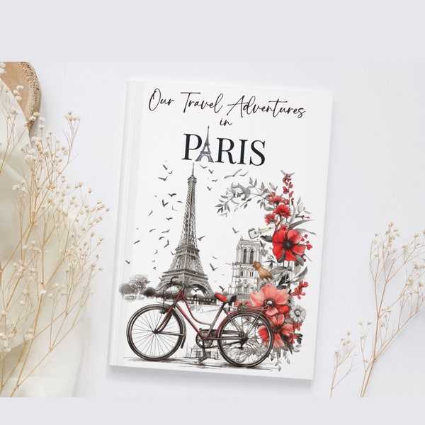 Paris Travel Journal - Etsy