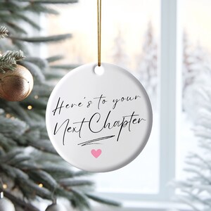 New Beginnings Ornament, New Chapter Ornament, New Beginning Gift, New ...
