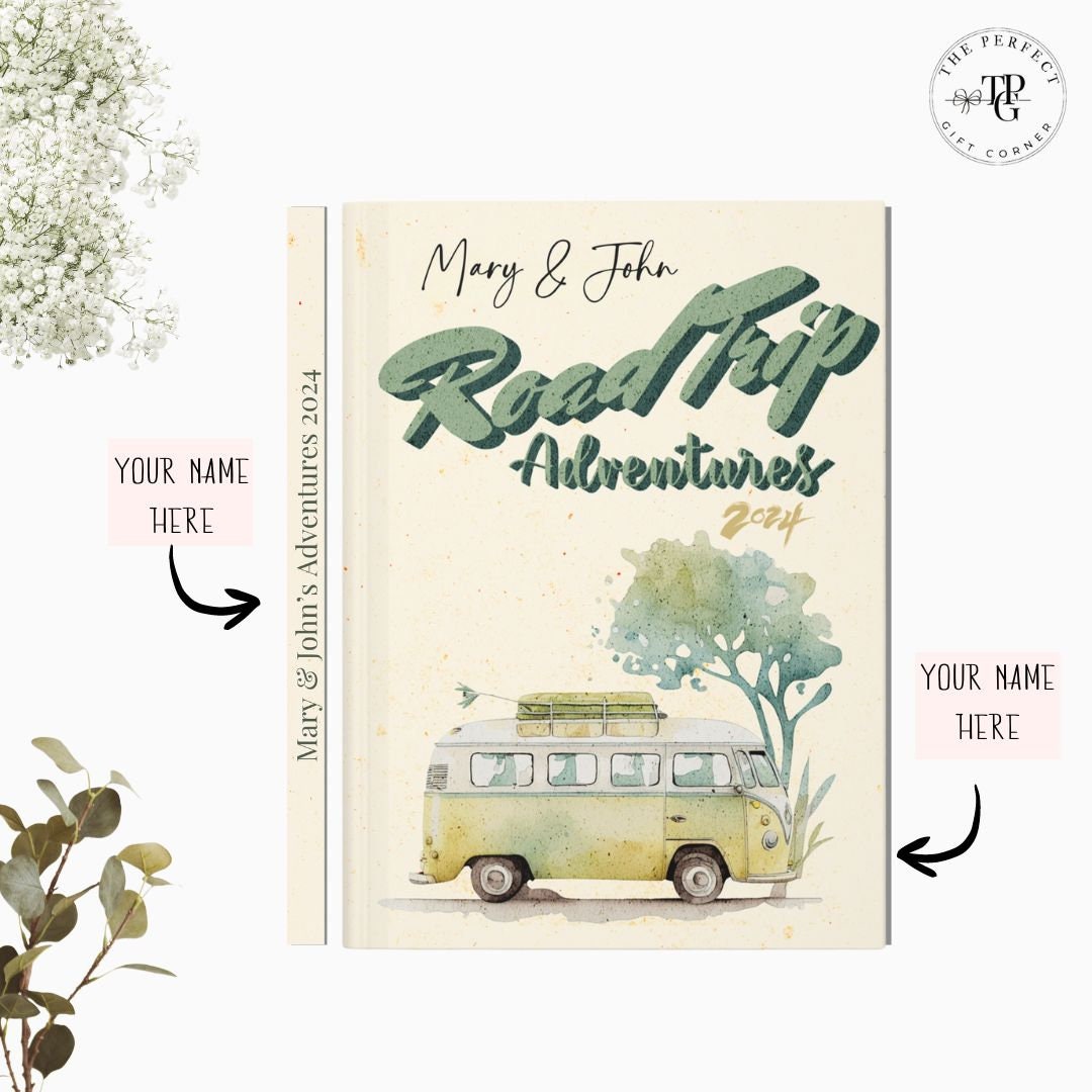 Road Trip Travel Journal Camping Journal Road Trip Notebook Retirement ...