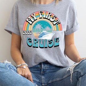My First Cruise T-shirt, 1st Cruise Shirt, Cruise Ship Memories Gift ...