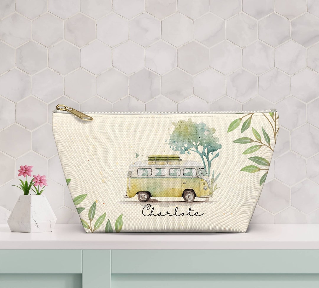 Road Trip Makeup Bag Camping Gift Girl Trip Cosmetic Bag Camp Life Bag ...