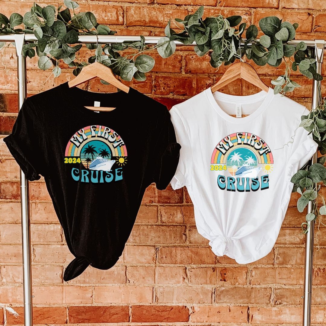 My First Cruise T-shirt, 1st Cruise Shirt, Cruise Ship Memories Gift ...