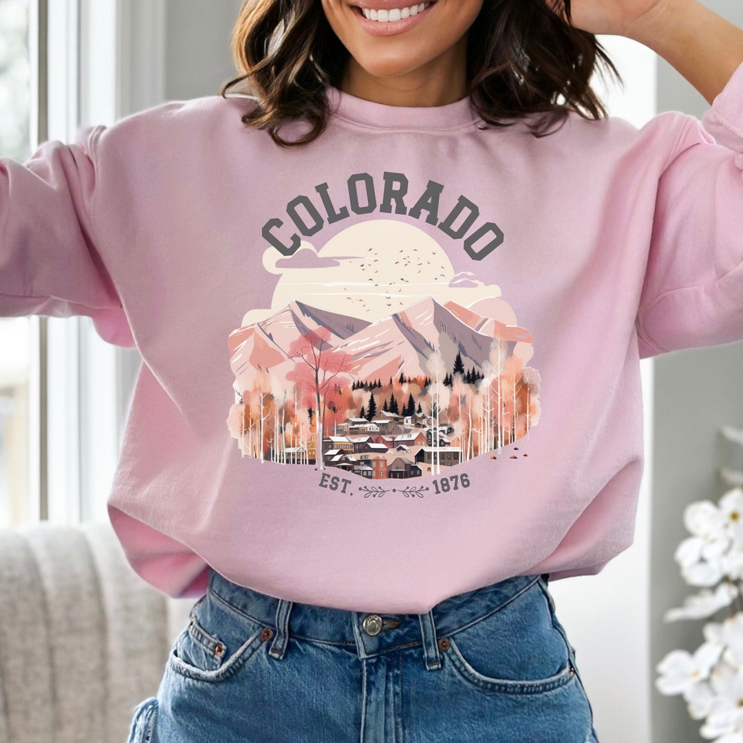 Colorado Sweatshirt, Vintage Colorado Sweatshirt, Colorado Crewneck ...