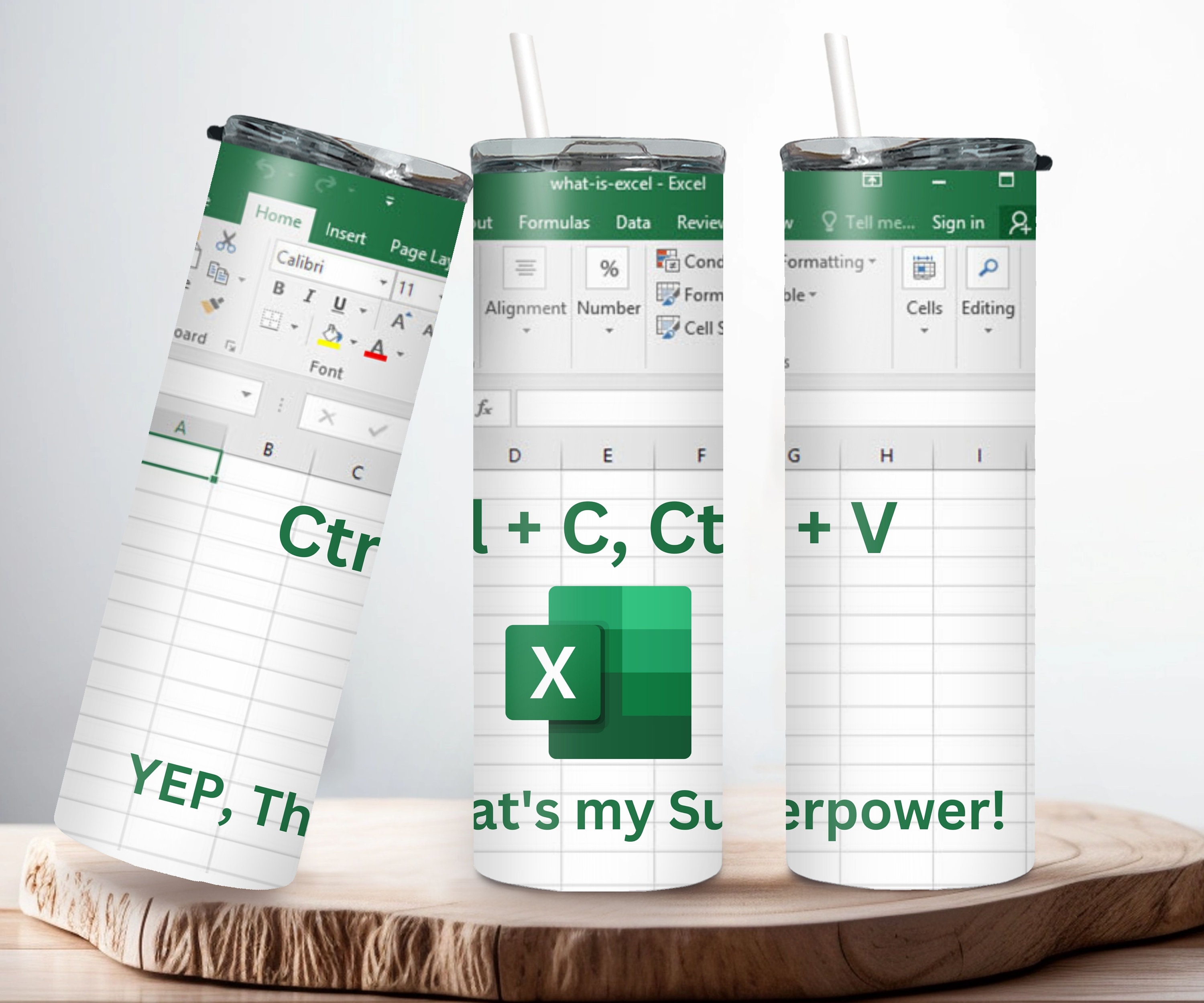 Excel Spreadsheet Tumbler Unique Office Gift Accountant - Etsy