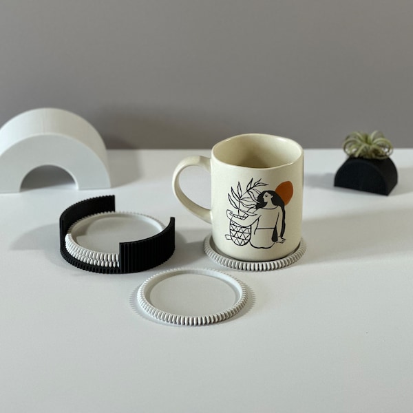 3d Printed Coasters - Etsy