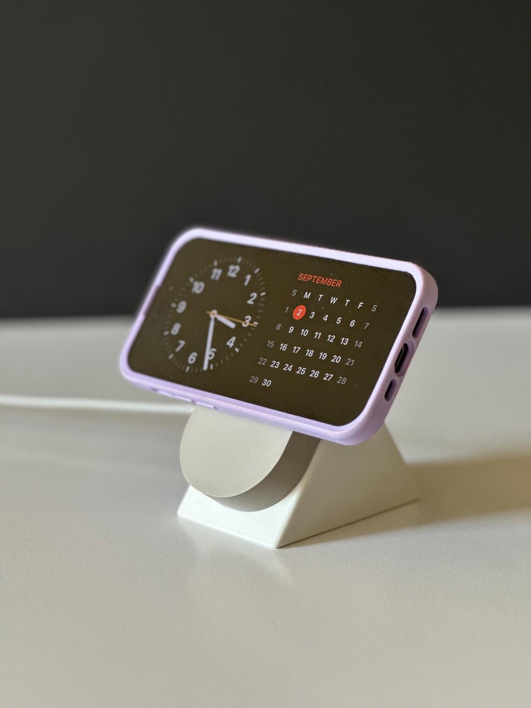 Simple Apple Mag Safe Phone Stand 3D Printer File Eco-friendly ...