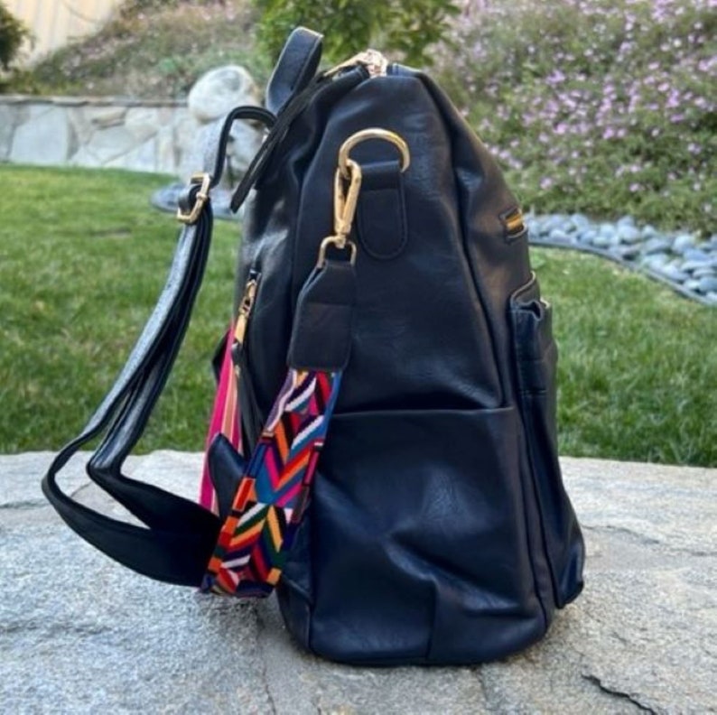 White Backpack Purse Convertible Backpack Purse Guitar - Etsy