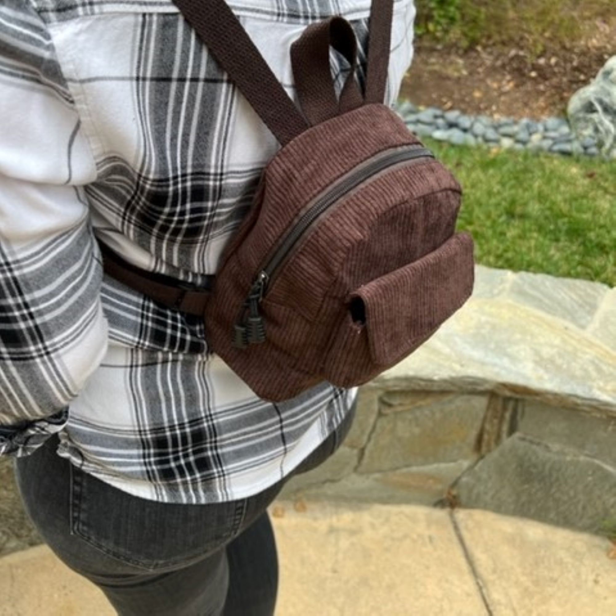 Small Black Backpack, Mini Day Bag, Mini Backpack Purse, Essentials ...