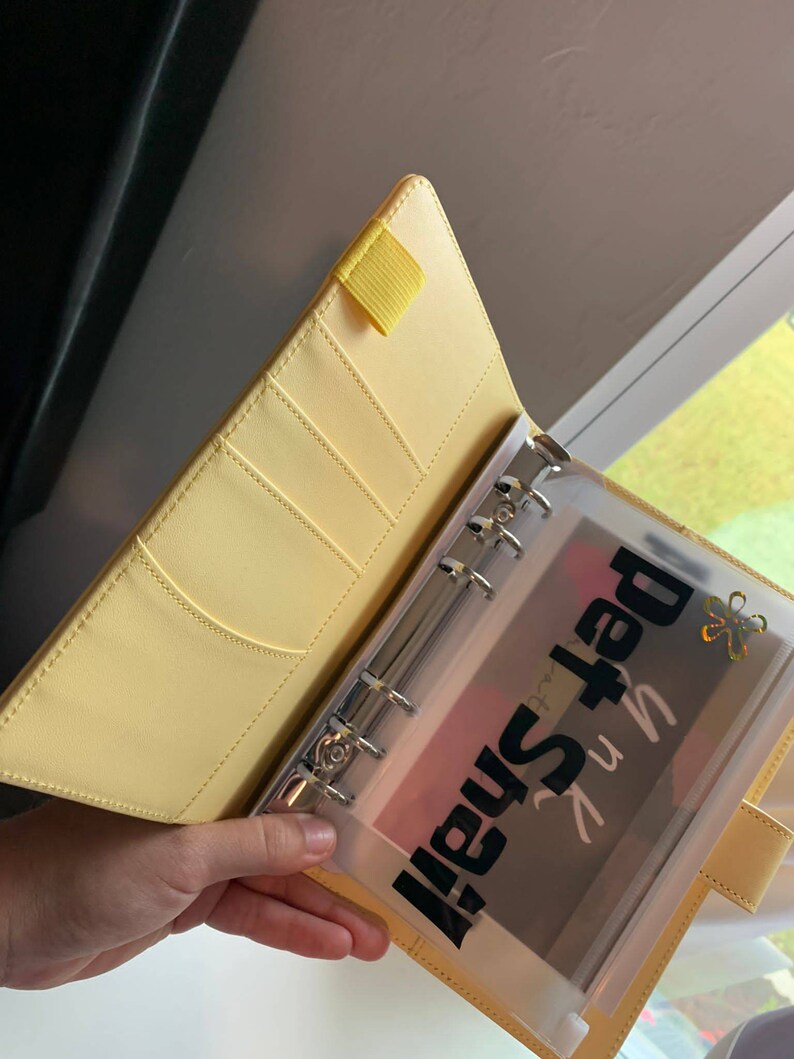 A6 Budget Binder With 4 Envelopes Cash Envelopes Money Organizer ...