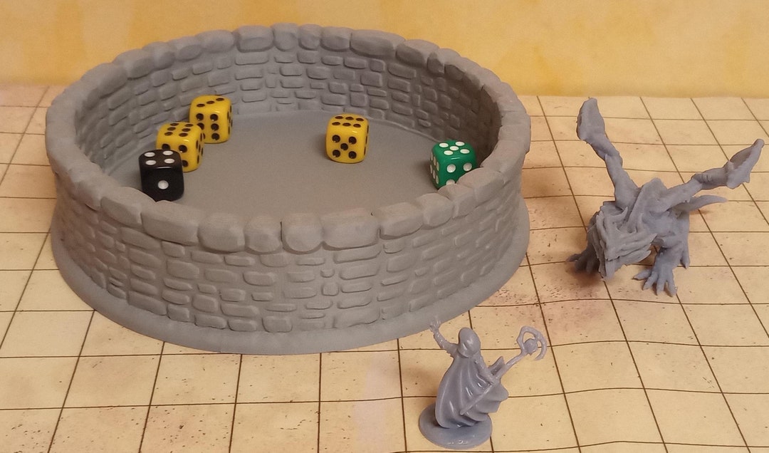Castle Wall / Medieval Castle Wall - Dice Arena | Board Game, Role ...