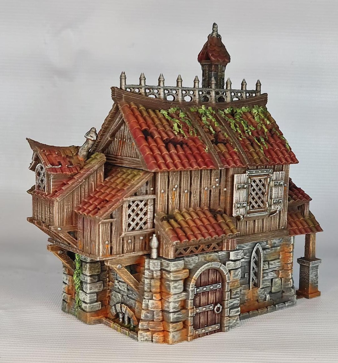 Dunsworth House / Winding Building - Tabletop Terrain | RPG Miniature ...