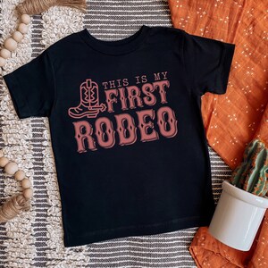 This is My First Rodeo Shirt 12month to 5T Birthday Tshirt - Etsy