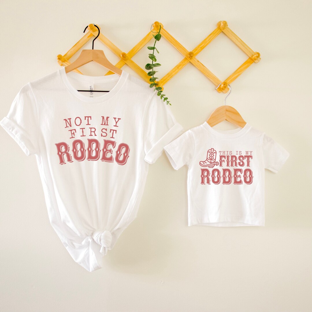This is My First Rodeo Shirt 12month to 5T Birthday Tshirt - Etsy