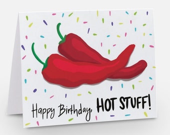 Red Hot Chili Peppers Birthday Card - Etsy