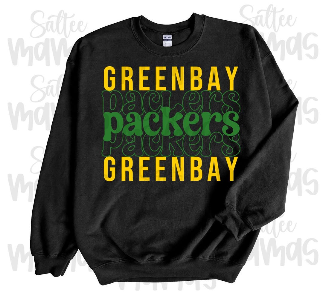 Triple Packers, Green and Yellow Greenbay Football Image, Packers ...