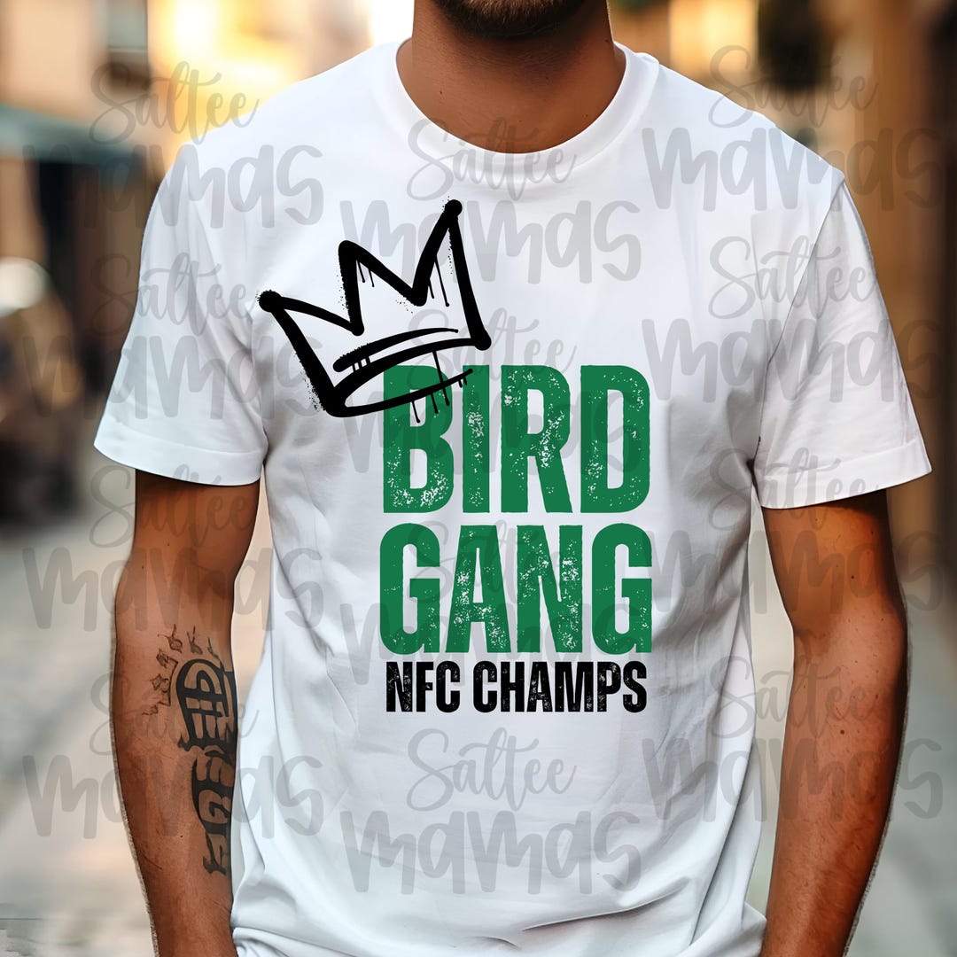 Bird Gang NFC Champs Eagles Football PNG Philadelphia Bird Gang Spirit ...