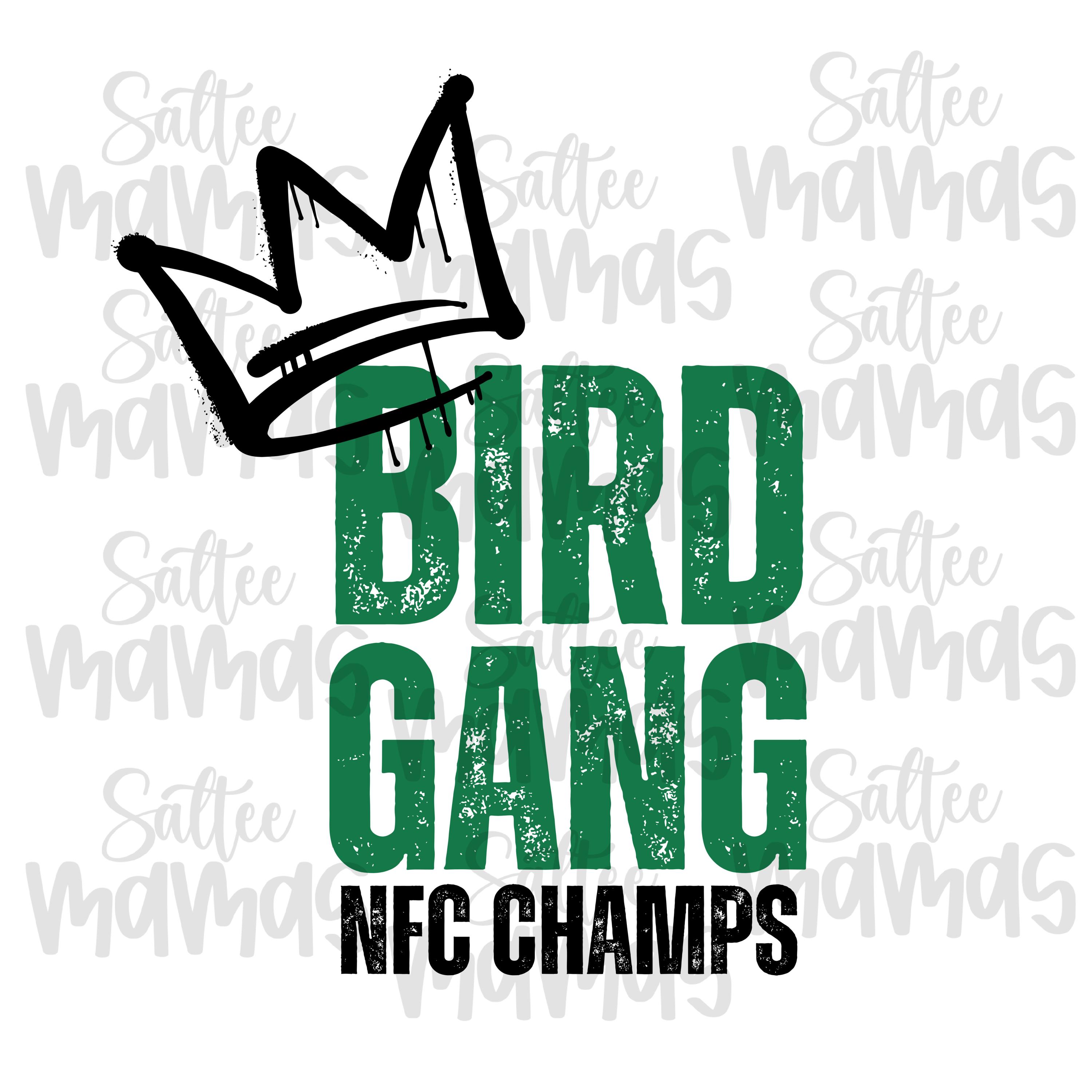 Bird Gang NFC Champs Eagles Football PNG Philadelphia Bird Gang Spirit ...