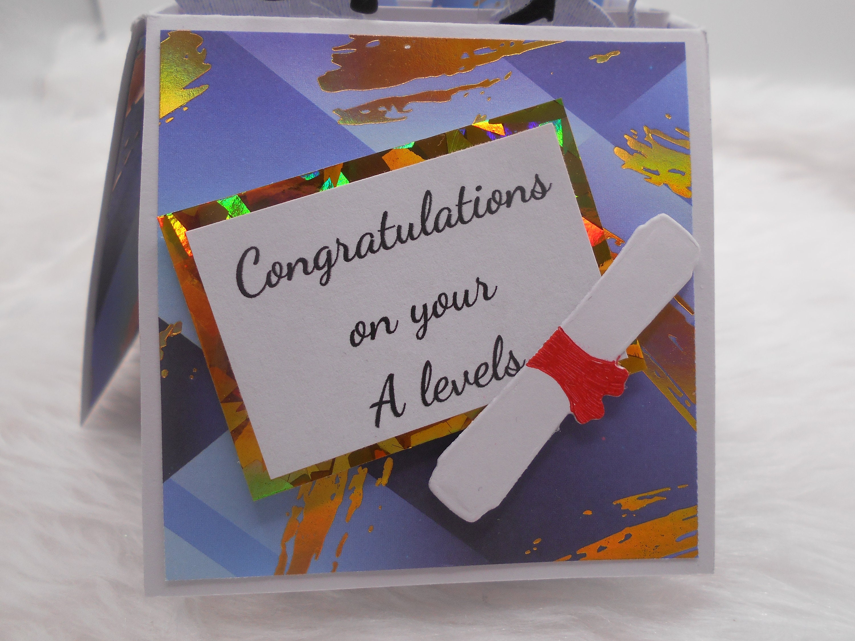 Congratulations, Graduation, Exam Success, A Levels, Gcses, Handmade ...