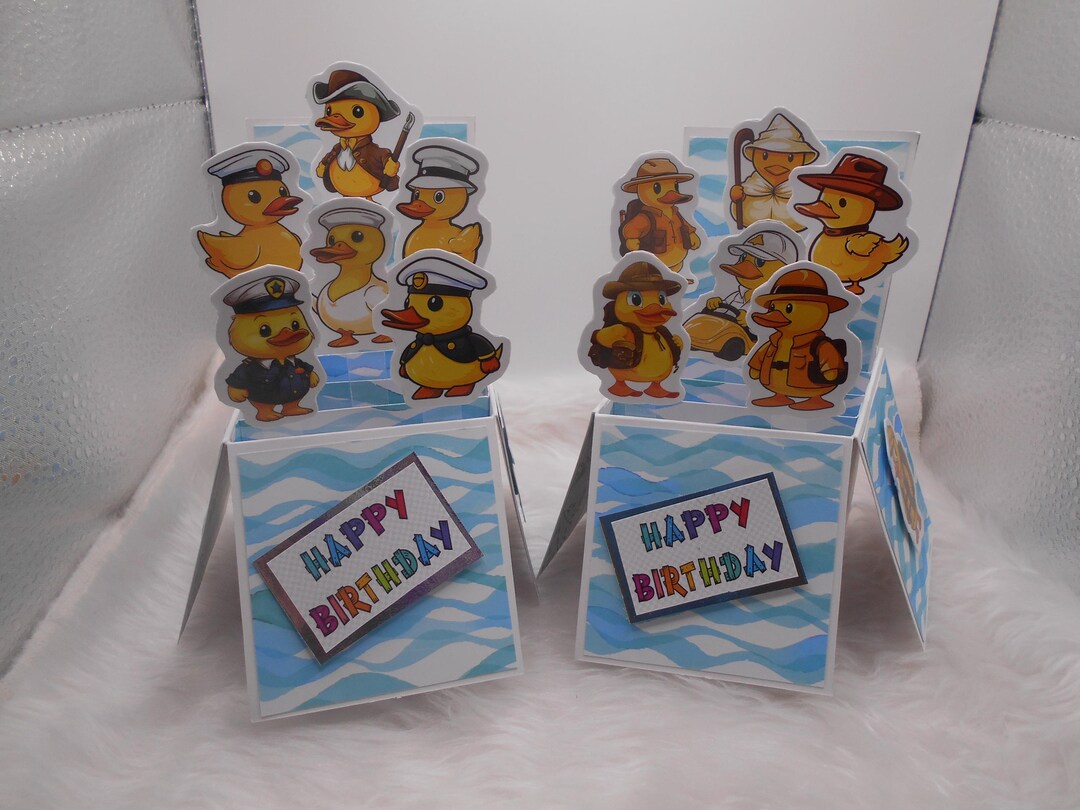 Quackers About Ducks, Happy Birthday, Handmade Card, Birthday Wishes ...