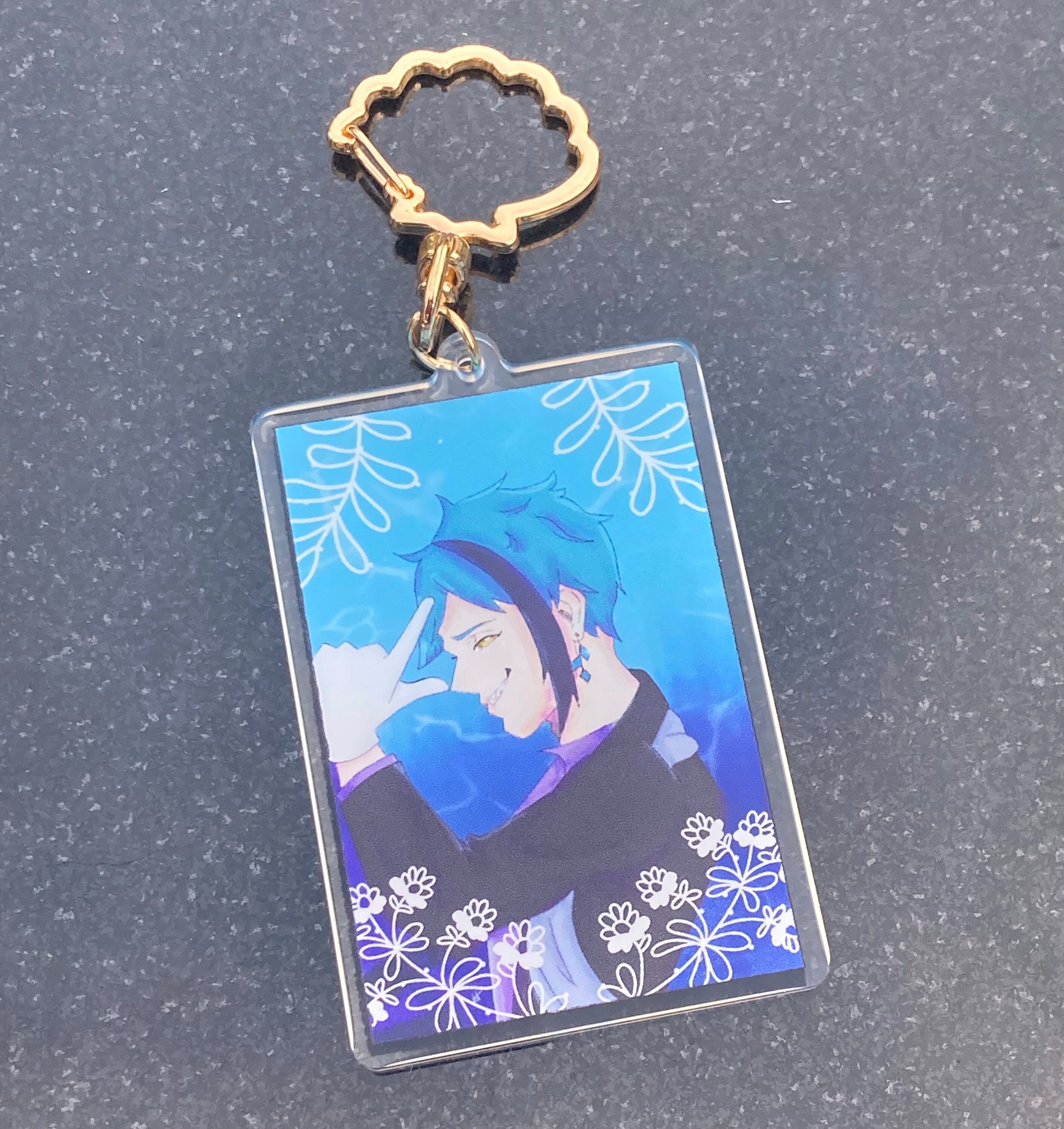 Jade and Floyd Double Sided Acrylic Charm TWST - Etsy