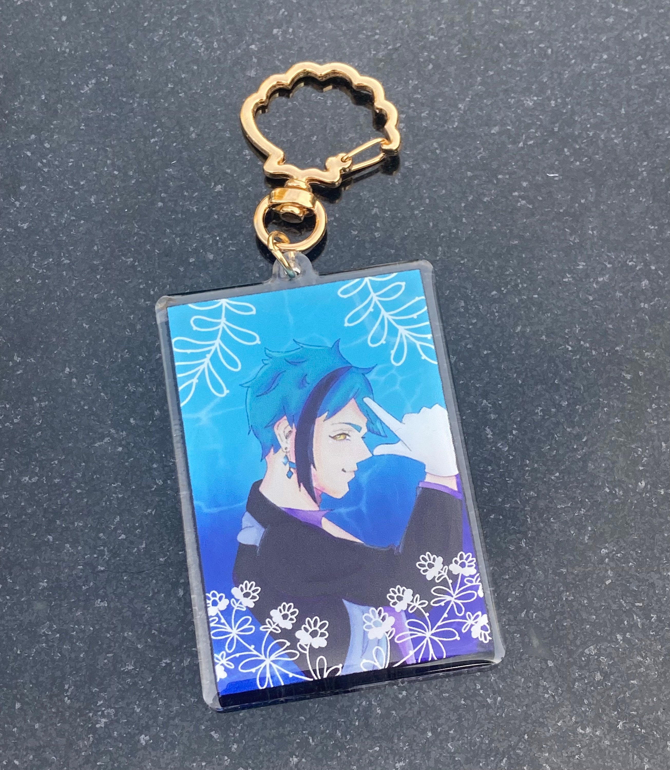 Jade and Floyd Double Sided Acrylic Charm TWST - Etsy