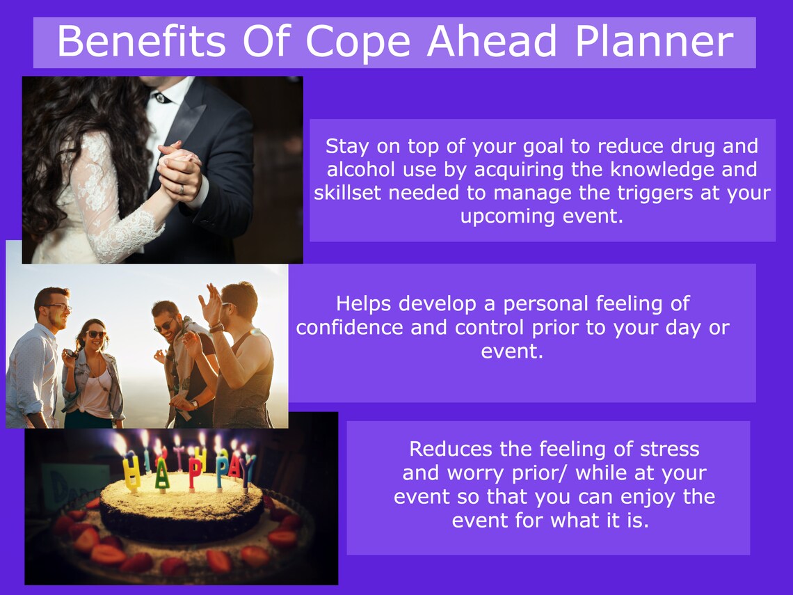 Cope Ahead Planner Create A Plan to Cope Ahead to Avoid - Etsy