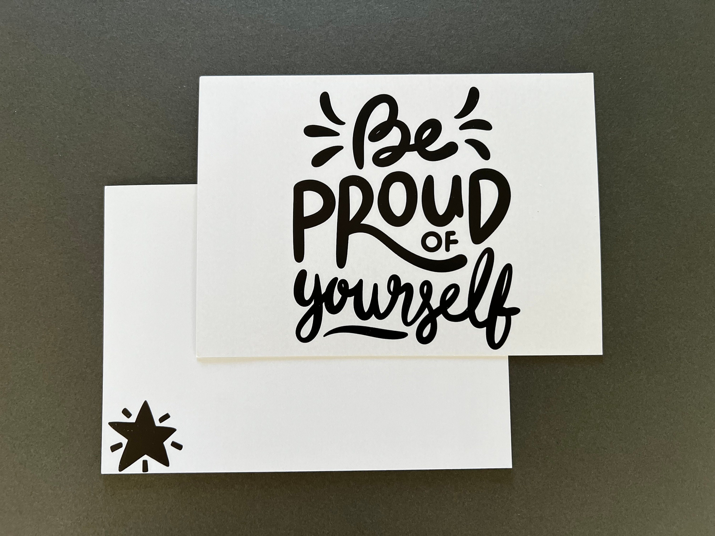 Positive Affirmation Postcards: Teacher Note Cards, Pack of 10 - Etsy