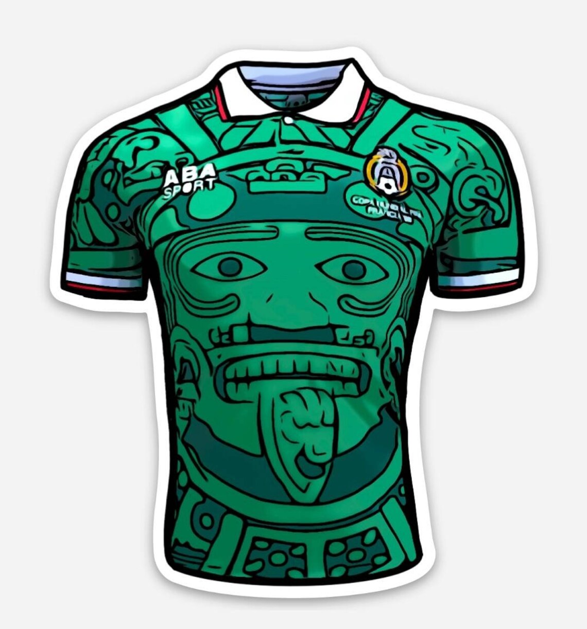 Mexico Retro Jersey Mexico National Team Soccer Team New Logo | Etsy