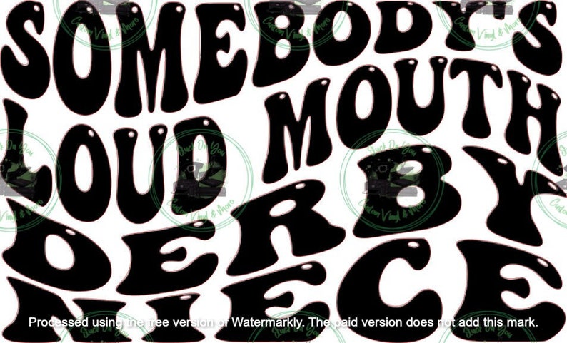 Wavy Loud Mouth Derby Female SVG Bundle Mama, Aunt, Sister, Niece ...