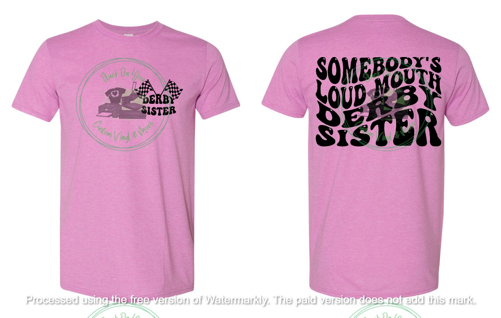 Wavy Loud Mouth Derby Female SVG Bundle Mama, Aunt, Sister, Niece ...