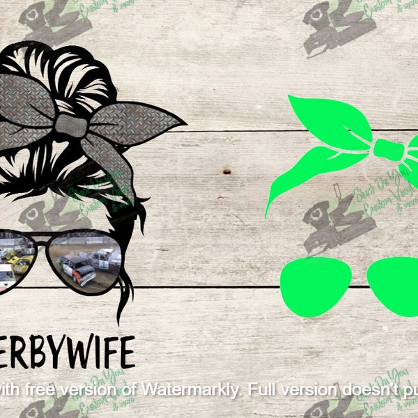Derby Wife Svg - Etsy