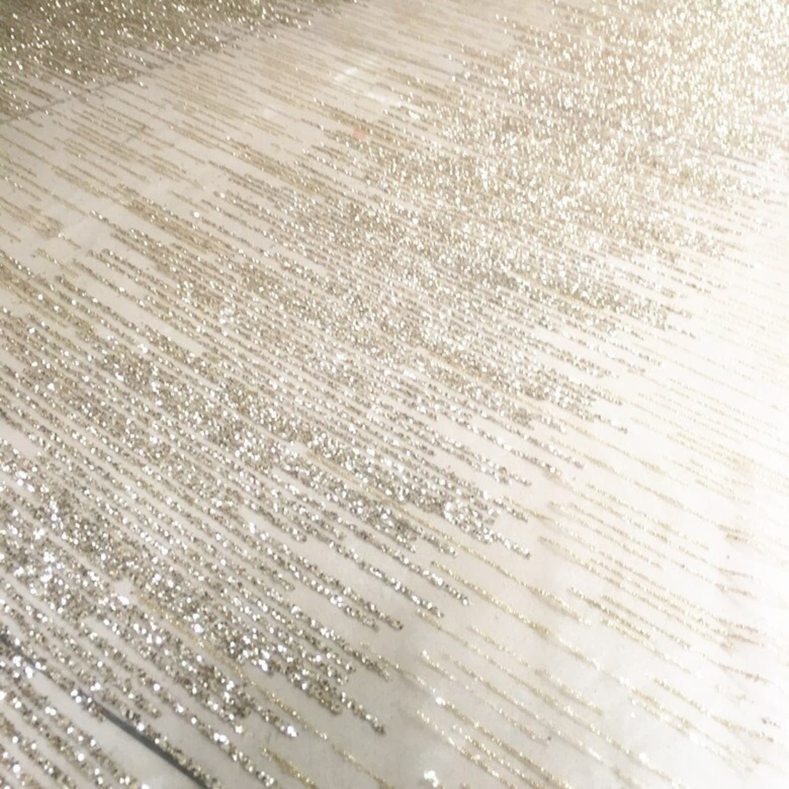 Silver Glitter Geometric Lace Fabric: 55"w Bridal Gown Tulle - Etsy