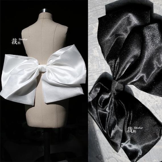Big Bow Sash for Wedding Dress Prom Dress Custom Bow Organza - Etsy