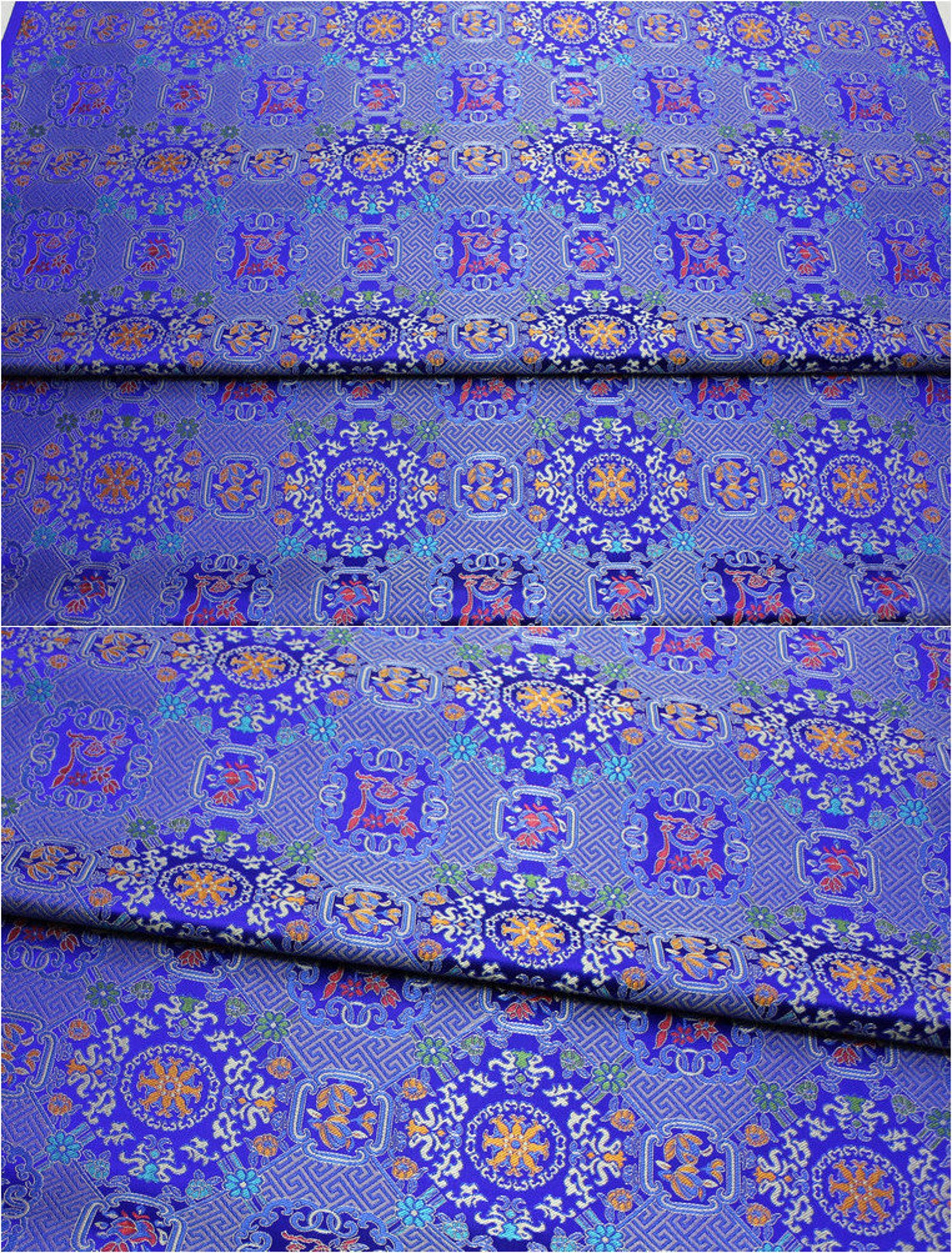 29.5w Exotic Thangka Pattern Tibetan Classic Brocade - Etsy