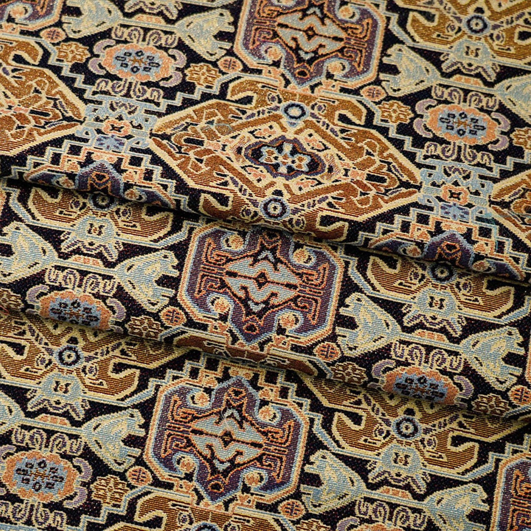55"w Kinran Brocade Fabric by the Meter: Japanese Kimono, Upholstery ...
