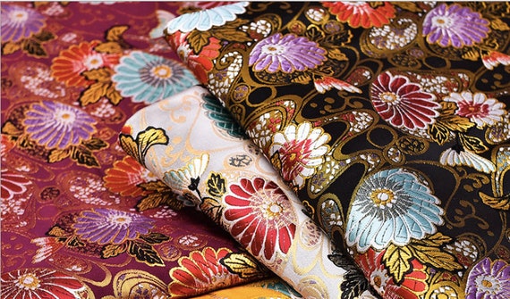 Japanese Silk Fabric By The Yard