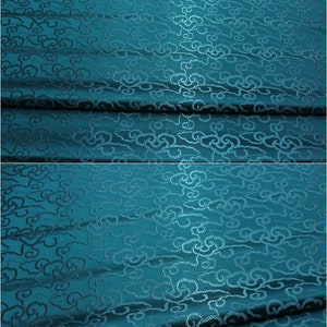 6 Color Cloud Style Brocade Fabric, Jacquard Fabric, Costume Dress ...