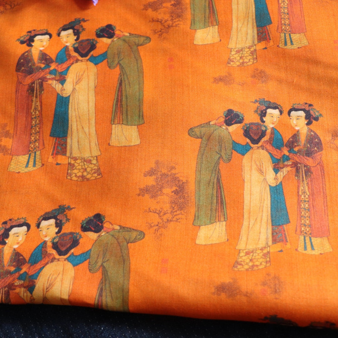 Court Ladies of the Former Shu by Tang Yin, Famous Painting of Ming ...