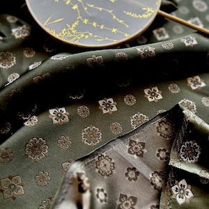 59"w Pipa Pattern of Tang Dynasty Chinese Nishijin Weaving Gold Thread ...