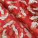 59w Red Birds Fabric Chinese Crane Jacquard Satin - Etsy