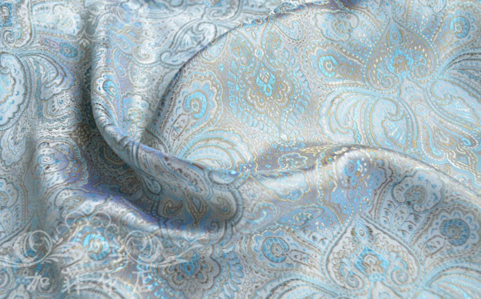 Chinese Silk Brocade Woven Damask Fabric Auspicious Brocade - Etsy